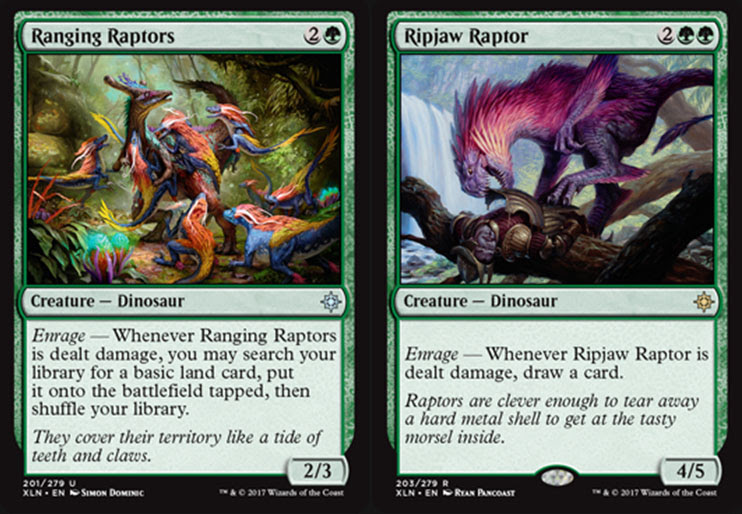 Magic the Gathering Adventures: Ixalan Set Review: Green