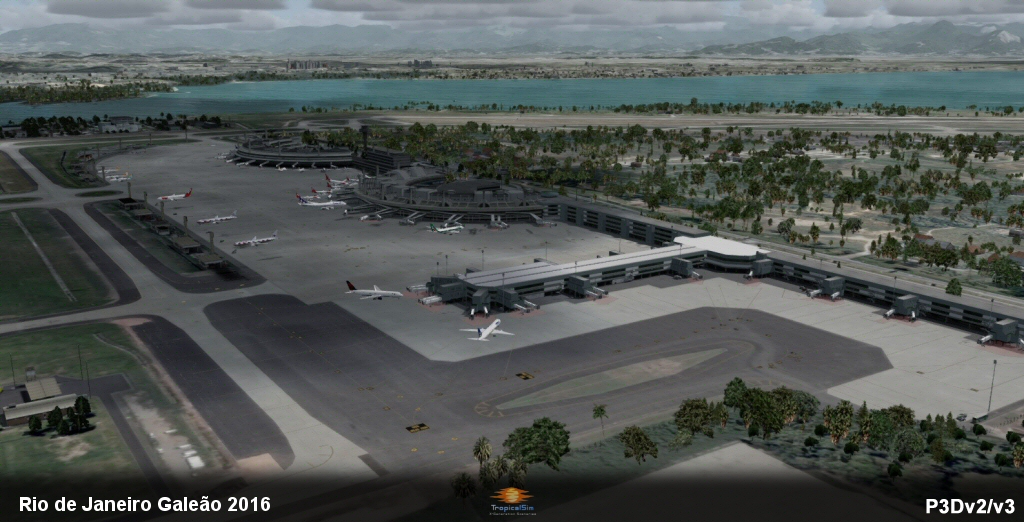 TropicalSim - Rio de Janeiro - Galeao SBGL 2016 [FSX/P3D] - Air Simulator
