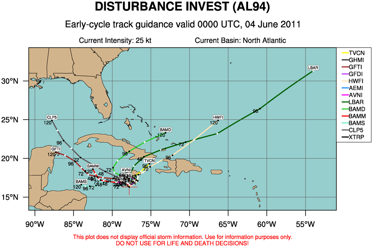 EYE OF THE STORM: 94L Eventually Arlene?
