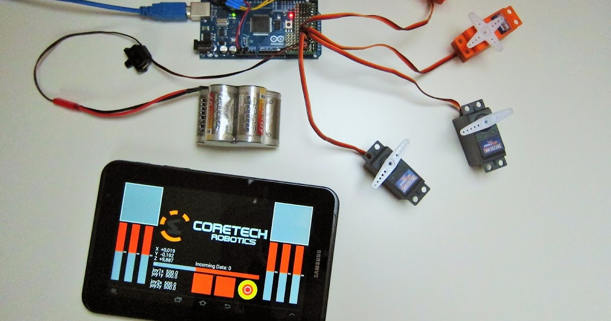 Coretech Robotics Controlling Arduino With An Android Device Via Bluetooth 3088