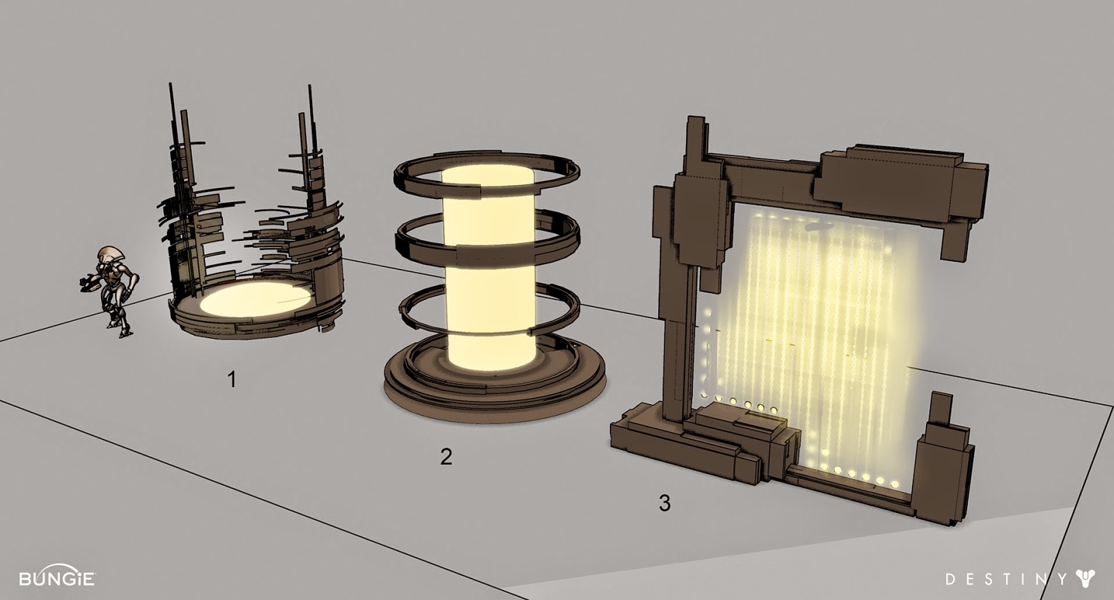 dorje: Destiny: Warp Gate Sketches