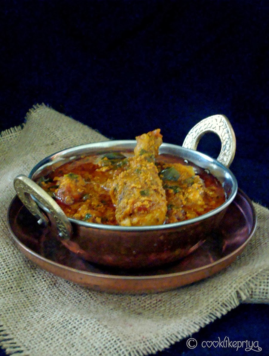 Cook like Priya: Varutha Kozhi Masala | Spicy Chicken Curry | Chicken ...