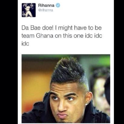 Mychal Kendricks Professes His Love for Rihanna, Wants to "Put a Smile ...