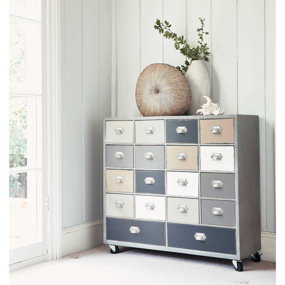 Marzua: Cajoneras con ruedas