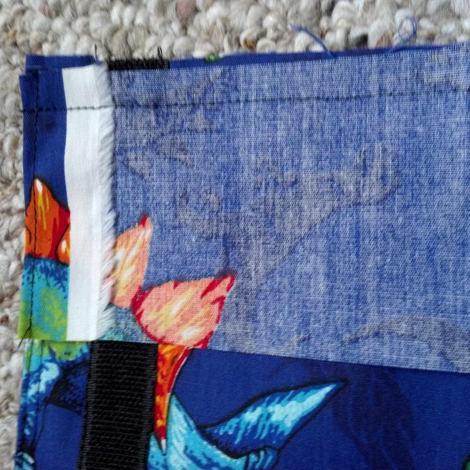 An Onion Exposed: Velcro Flap Mini Bag