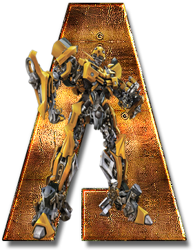 Alfabeto Decorativo: Alfabeto - Transformers 5 - PNG - Letras ...