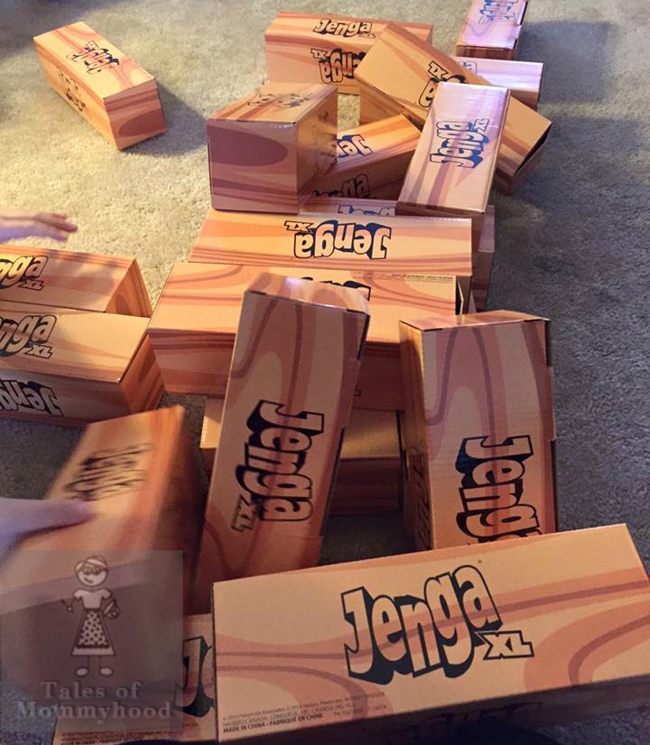 Tales of Mommyhood: Have an XL Christmas With HASBRO and Jenga XL