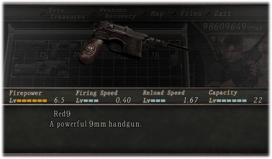 RESIDEN EVIL 4: TYPE OF WEAPON HAND GUNS IN RESIDENT EVIL 4 AND ...