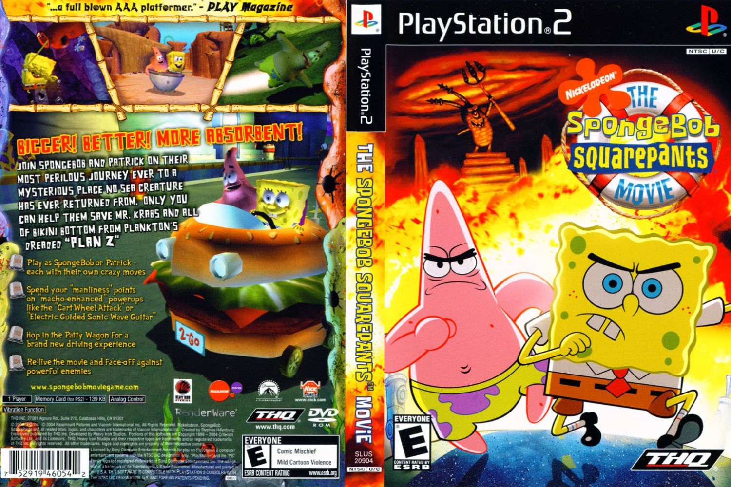 Mundo dos game: Bob Esponja