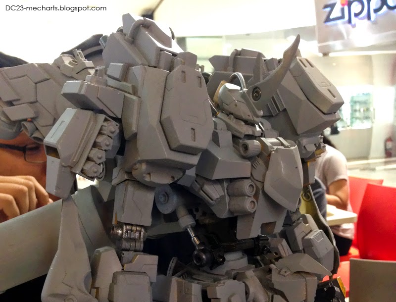 Full Scrap Built Mecha modeling by Mark Bersola - Digital Art