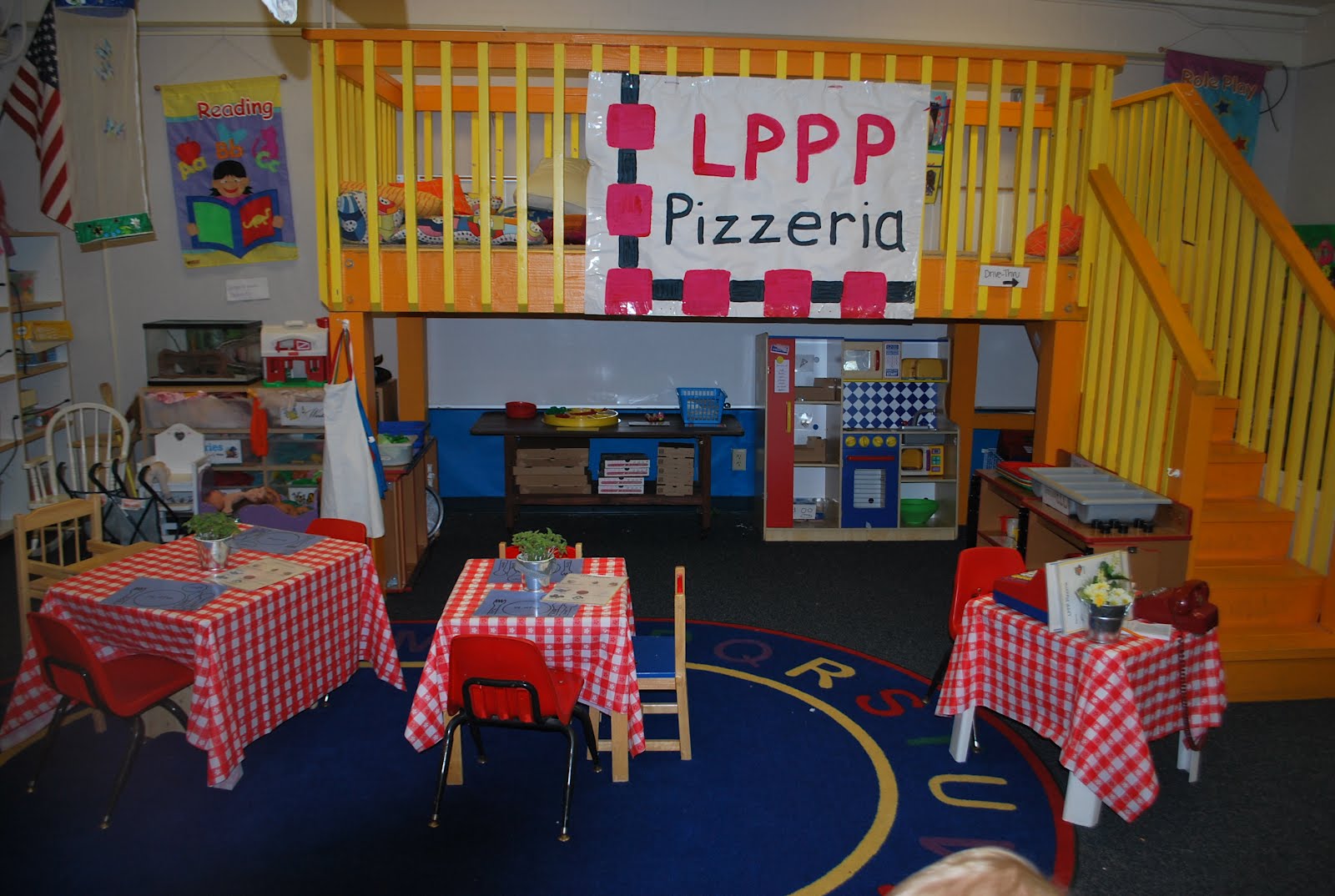 Restaurant- Imaginary Play - Familylicious | Dramatic play preschool ...