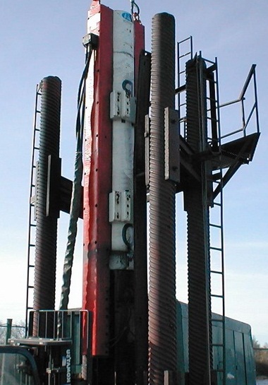 Different types of pile hammer for pile foundation