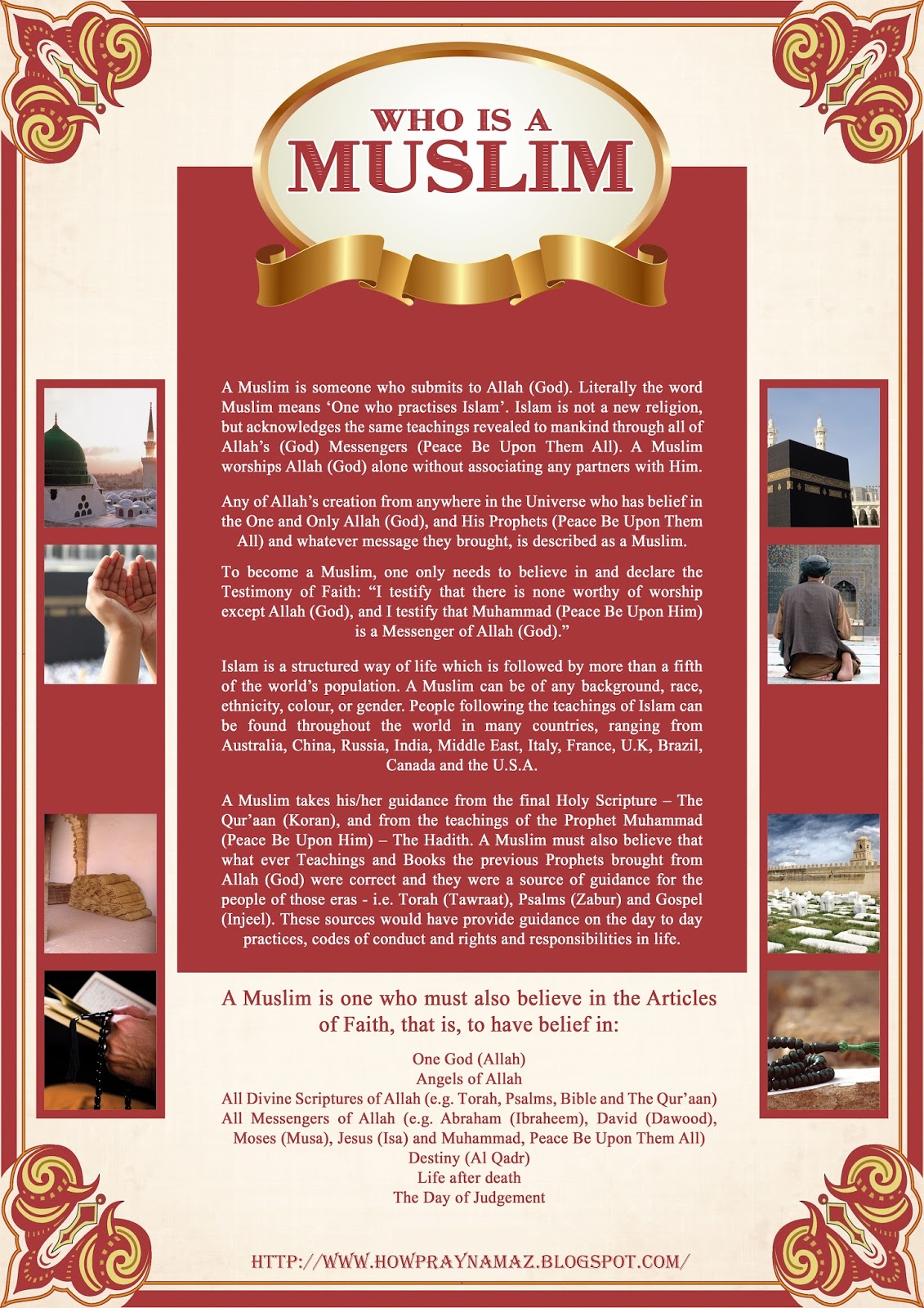 Who Is A Muslim And What Is Islam | How To Pray Namaz