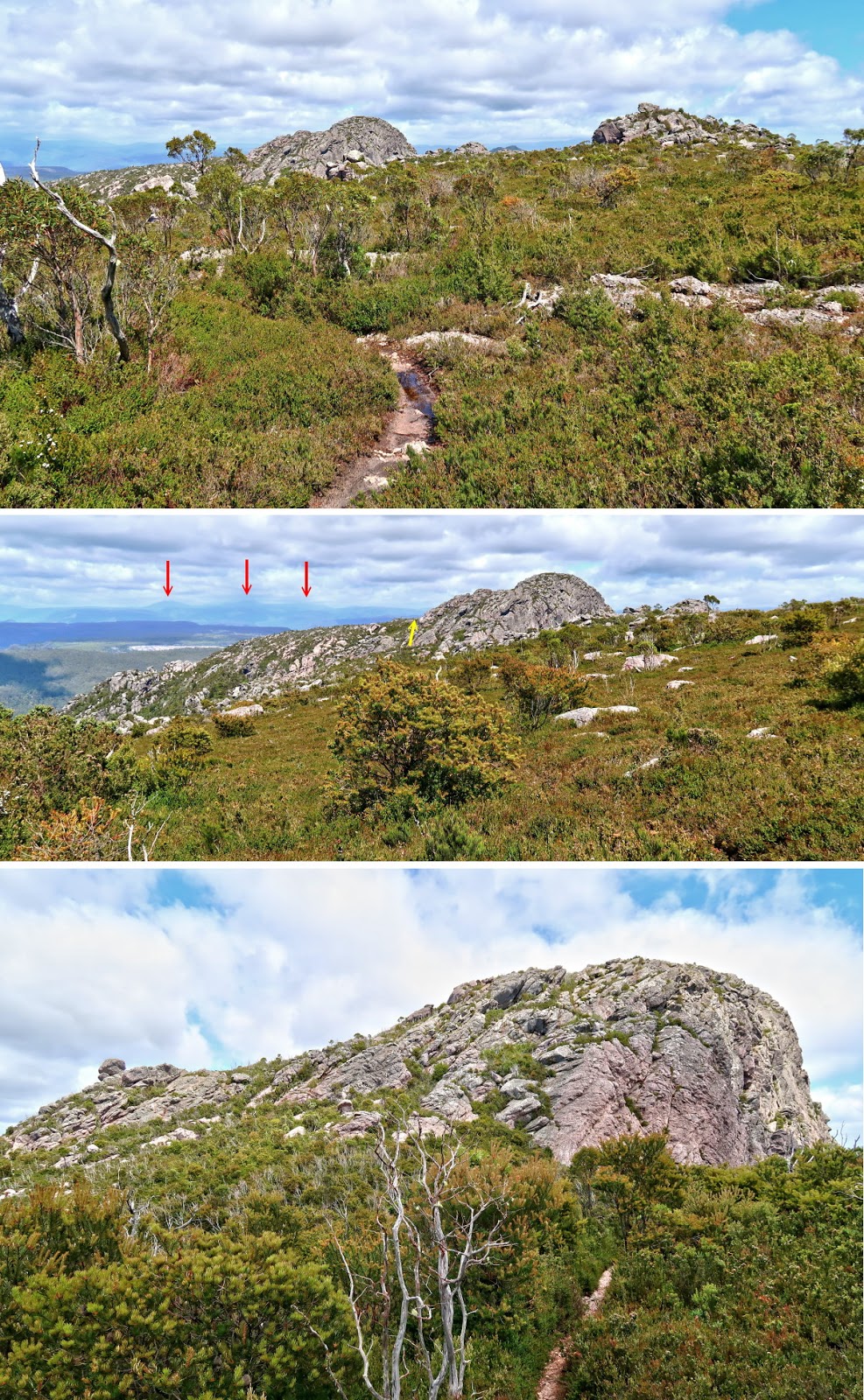 Mountains: Mt Roland, Mt Vandyke, Mt Claude Lookout, Tas, Australia