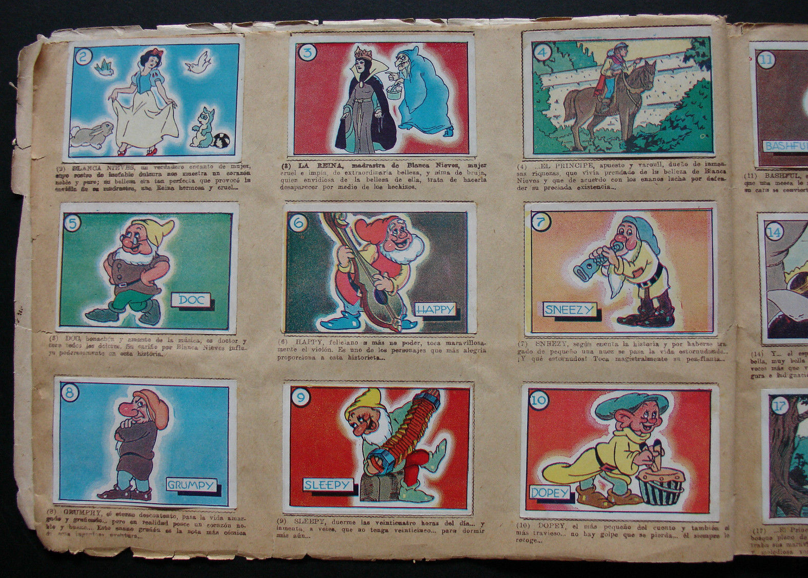 Filmic Light - Snow White Archive: 1950s Card Album from Cuba