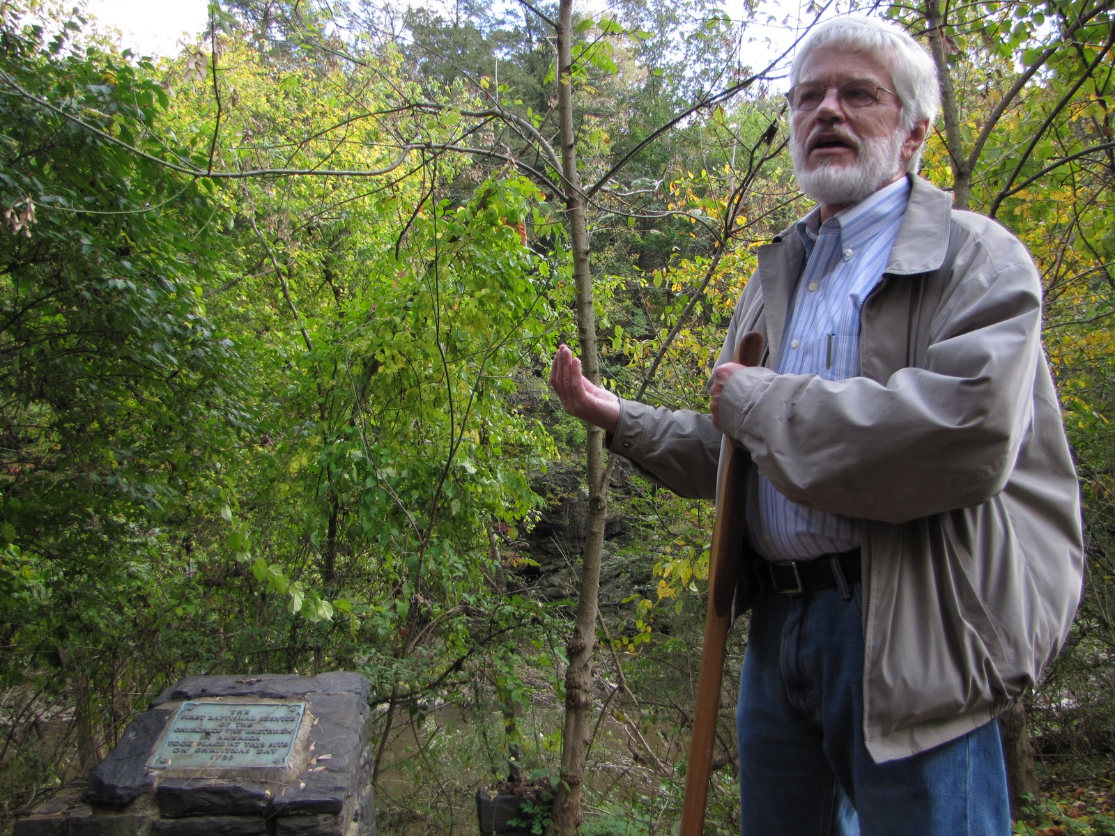 It's Only A Northern Blog: Hiking the Wissahickon with Dr. Gordon Lathrop
