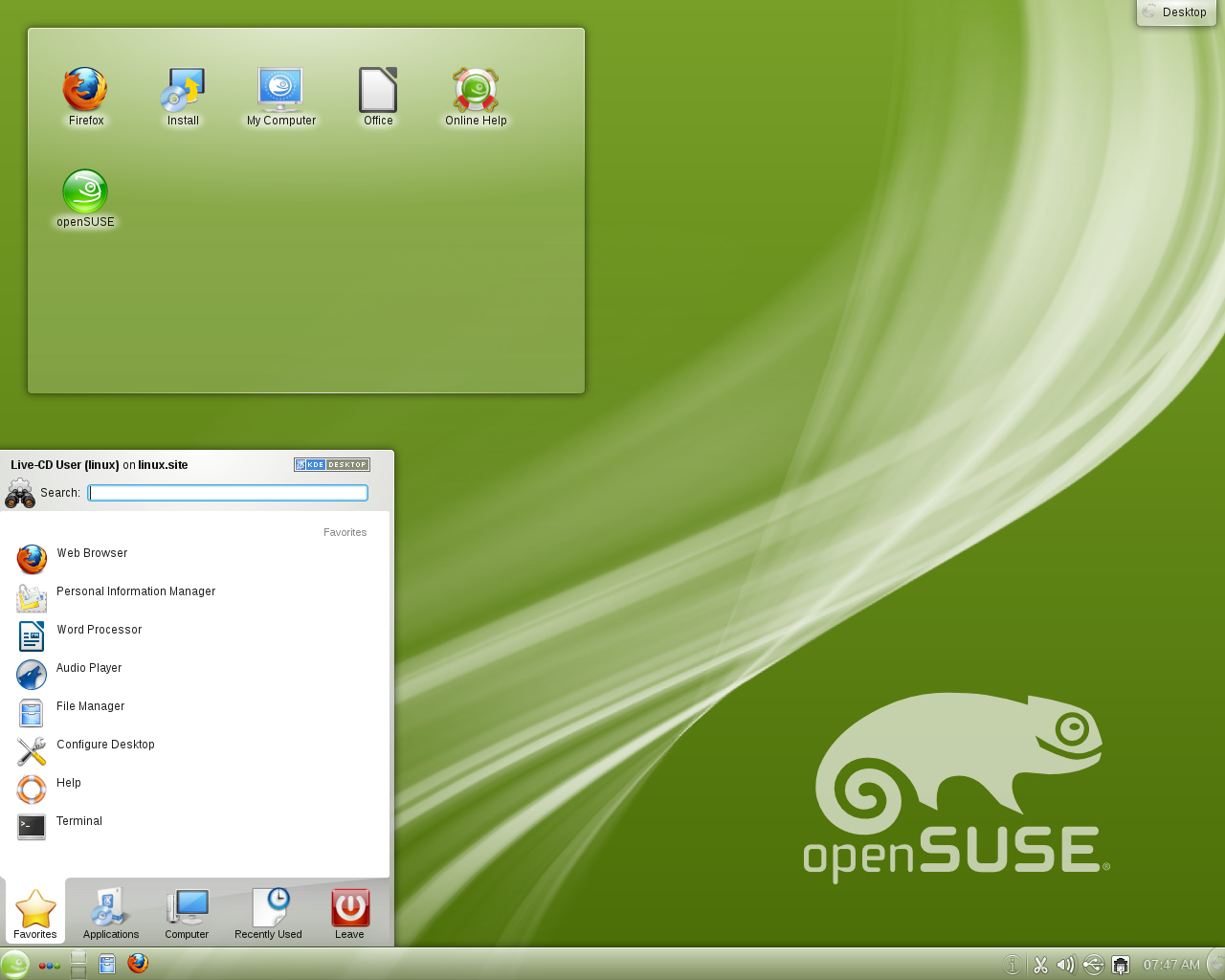 HER2 Tecnologia: openSUSE 12.2 RC1 já está disponível para download.