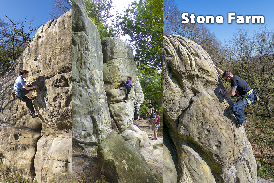 Southern Sandstone Climbs: STONE FARM
