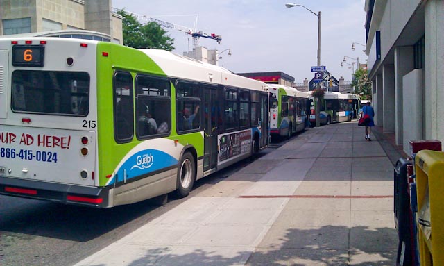 Buck Tracks: Guelph Transit - Quebec Street