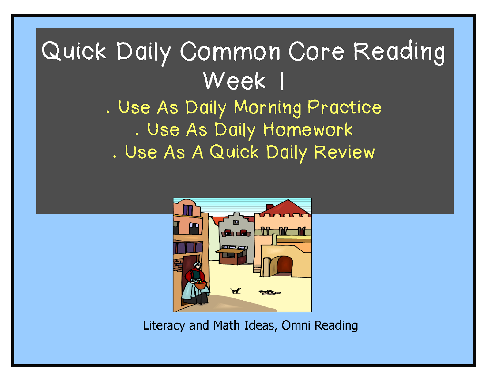 Literacy & Math Ideas: Strategies For Teaching Common Core Standard 3 ...