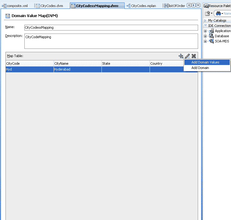 Oracle SOA / BPEL / ESB / OSB / AIA: In Oracle SOA 11g, How to do Domain Value Maps