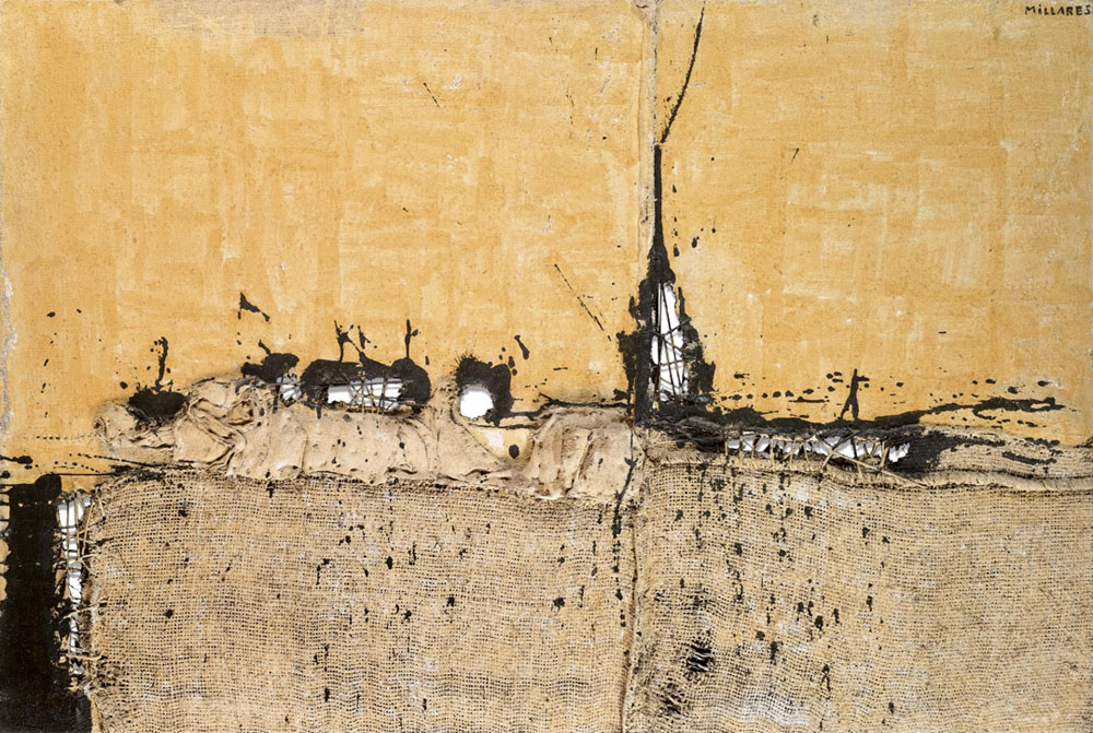 By @ZonArquitectur: Manolo Millares #Arte #Pintura