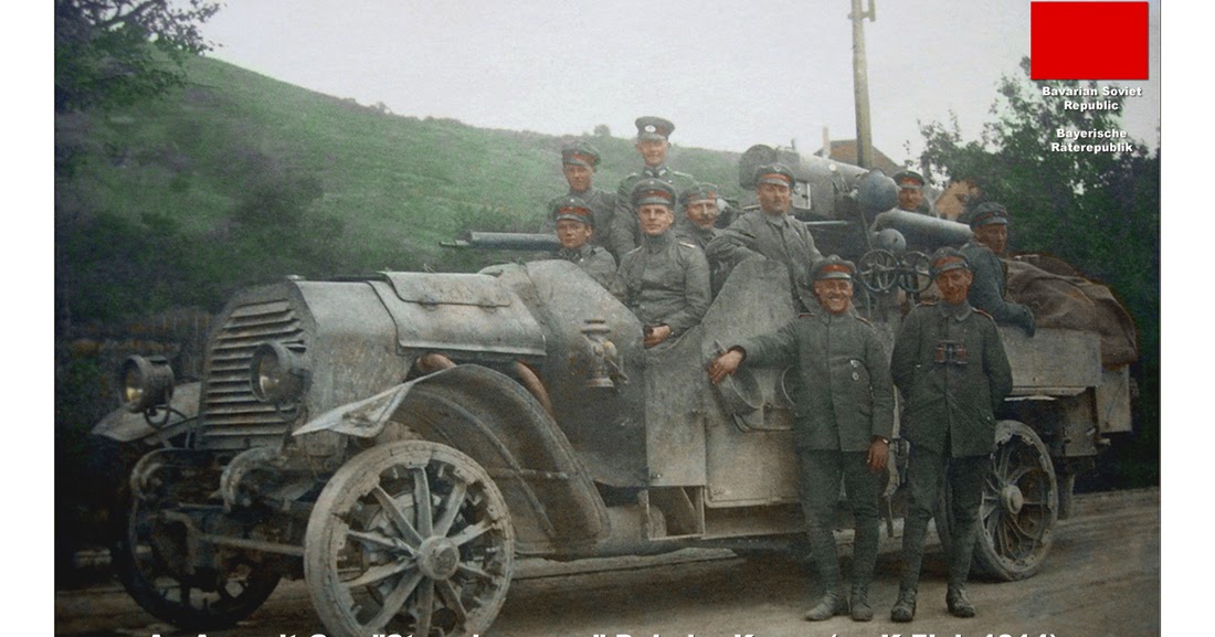 Armored Cars in the WWI: German Freikorps Assault Gun ''Sturmkanone ...