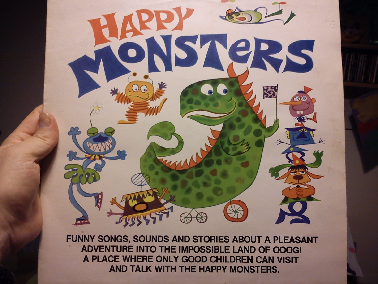 Harmonic Distortion: Happy Monsters LP - Funk for children!