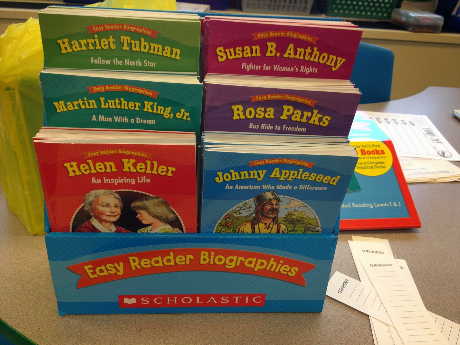 School Daisies-Spend a Day in Second Grade: Cereal Box Biography Reports