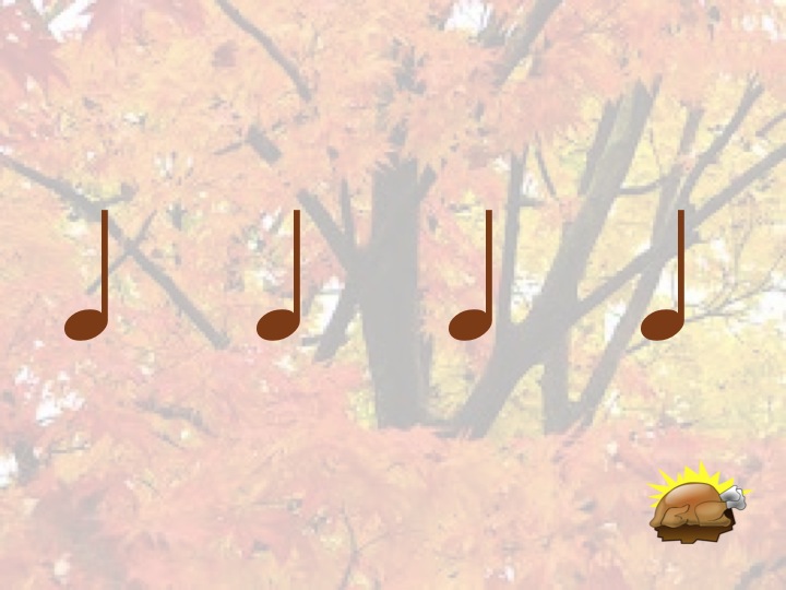 Turkey Rhythm Game - Music a la Abbott - Amy Abbott - Kodály Inspired ...