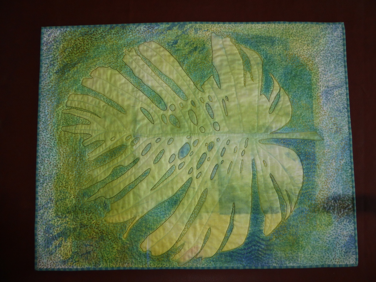 Esther's Explorations: Paint Transfer by Tone Haugen-Cogburn