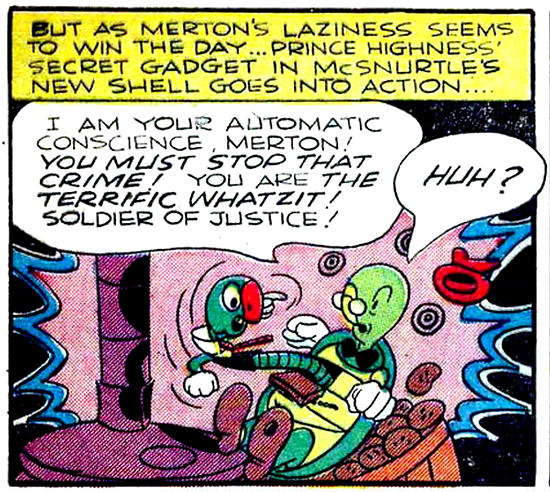 Pappy's Golden Age Comics Blogzine: Number 1414: McSnurtle the Turtle ...
