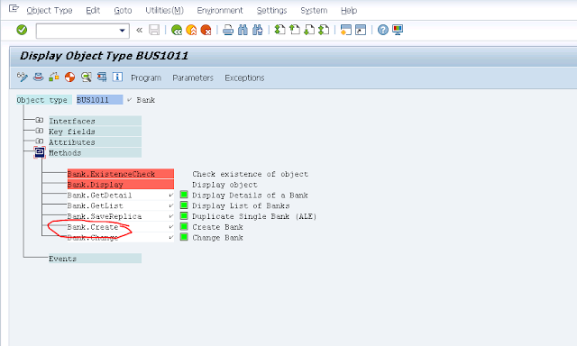 Calling BAPIs from SAP-ABAP ( BAPI_CREATE_BANK and BAPI_TRANSACTION_COMMIT )