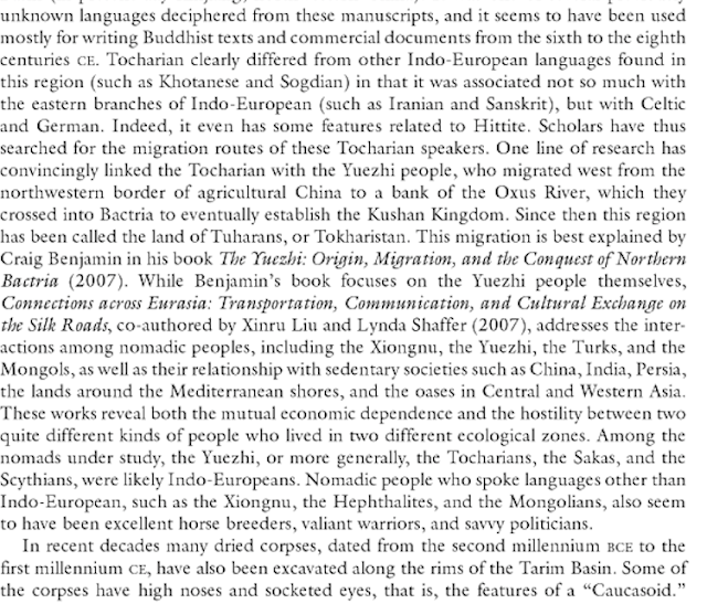 Okar Research: The Europoid Yuezhi in Bactria (200 BC)