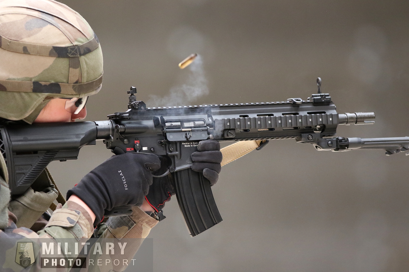 Military Photo Report: Premiers tirs du HK416 modèle FC au 5e RD.