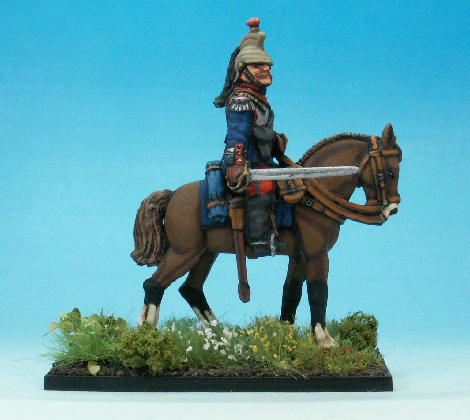 Over Open Sights: Great War Miniatures 1914 French Cuirassiers 2.