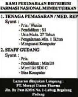 PT.Merapi Utama Pharma - Akses Kerja