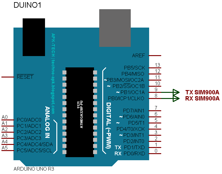 Arduino - SIM900A