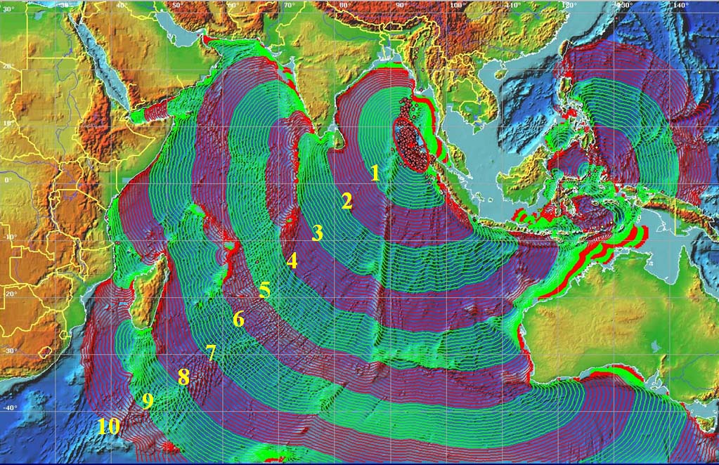 GTVRG TSUNAMI DISASTER 2004 DATABASE: TSUNAMI TRAVEL TIME (TTT)