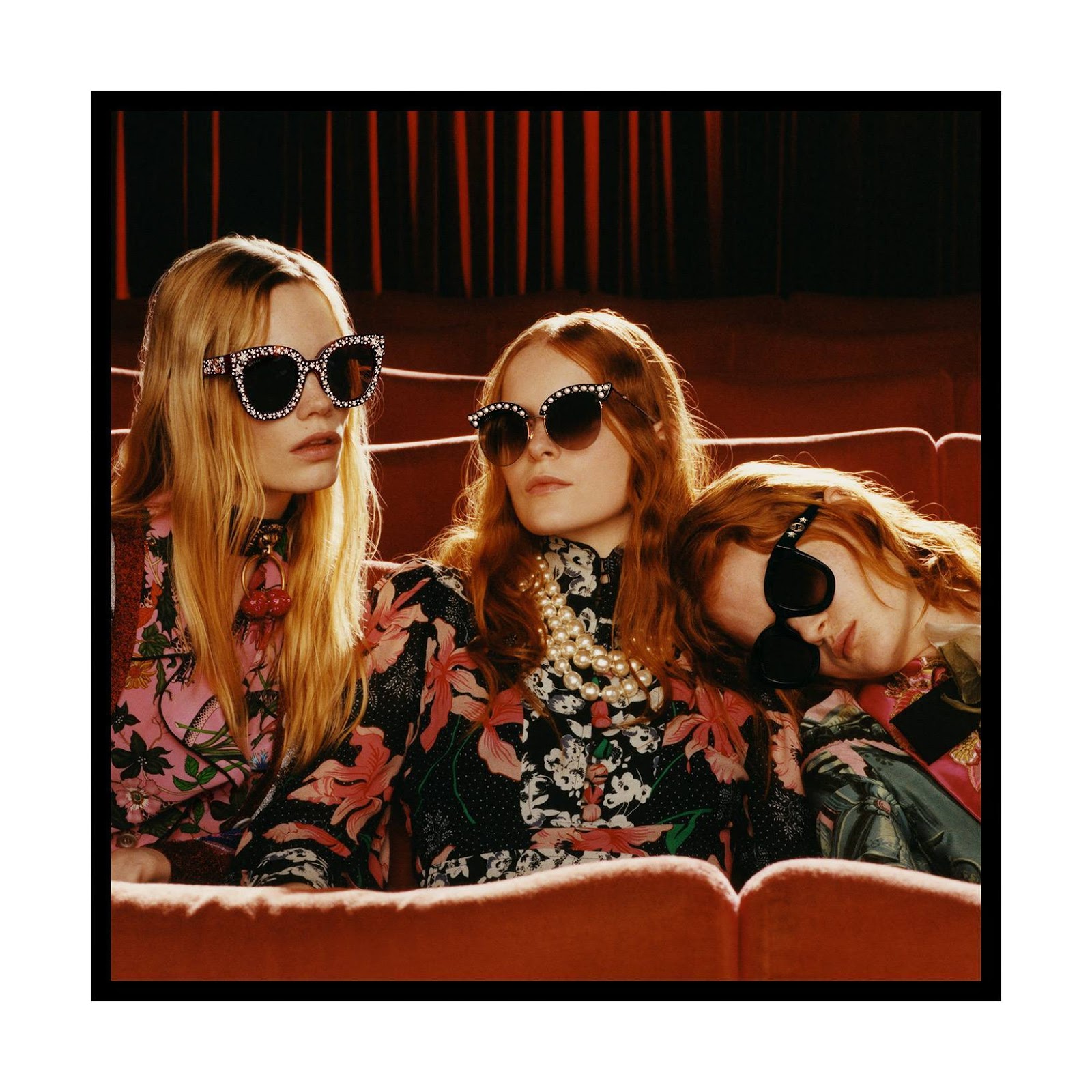 Gucci Fall 2017 Eyewear Campaign Kick-Starts a Ritzy Shades Trend