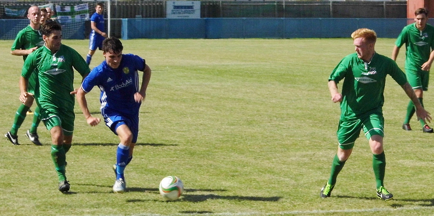 We all stand together: SPORTS HIT EIGHT IN FA CUP VICTORY OVER GORLESTON