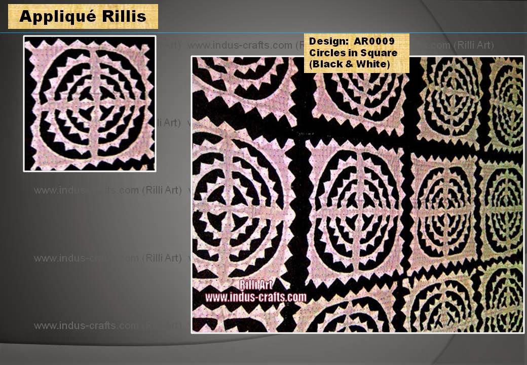 I AM PROUD TO BE SINDHI: DIFFERENT TYPES OF RILLI