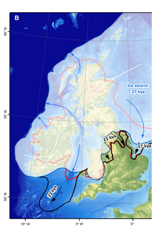 Stonehenge and the Ice Age: BRITICE Glacial Map 2 -- a mixed blessing