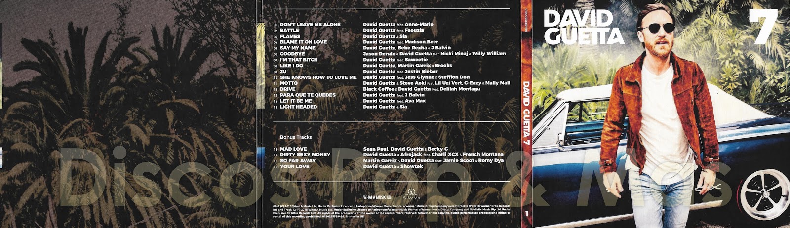 Discos Pop & Mas: David Guetta - 7 (Limited Edition)