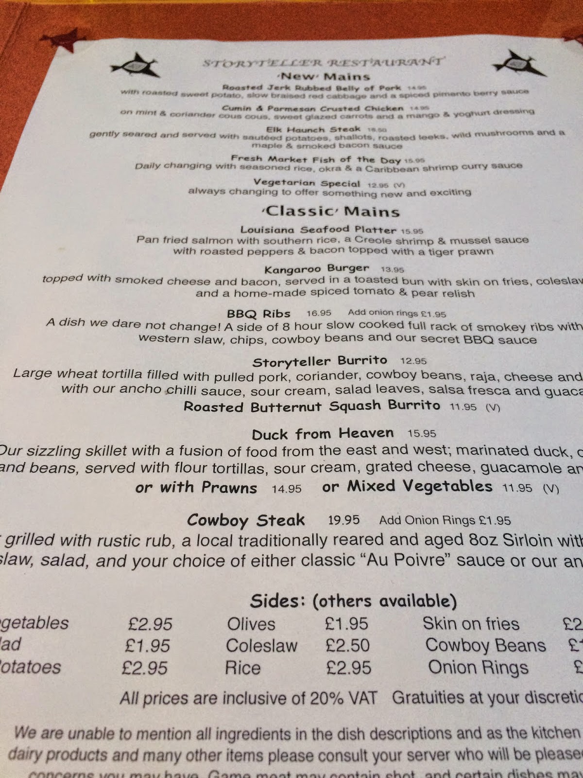 Lauren Ce.: Storyteller, Cheltenham Restaurant review