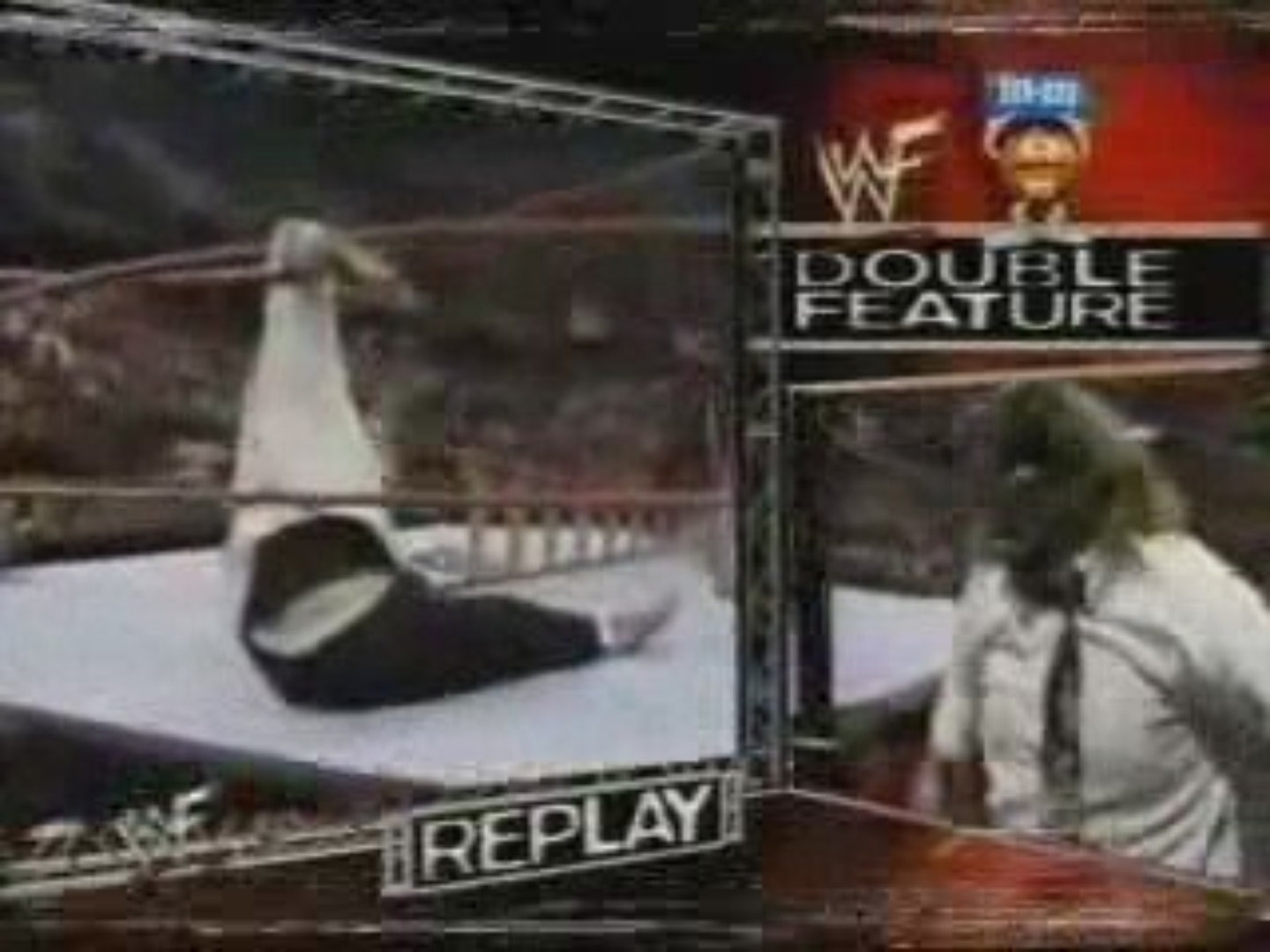Historia del Wrestling: The Rock vs Mankind, Ladder Match, WWE RAW 15 ...