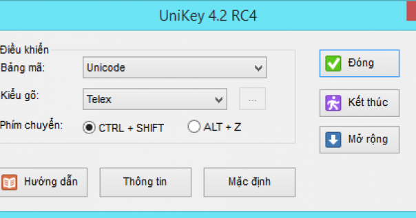 Unikey - Bộ gõ tiếng Việt mới nhất miễn phí: Unikey download Unikey mới ...