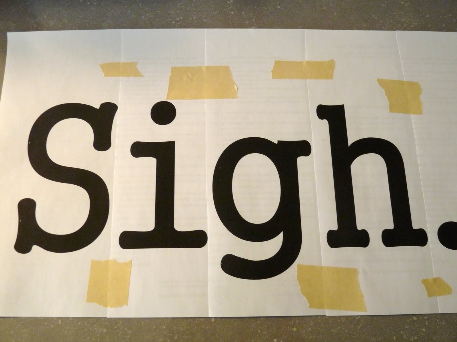 DIY Text Painting | Dans le Lakehouse