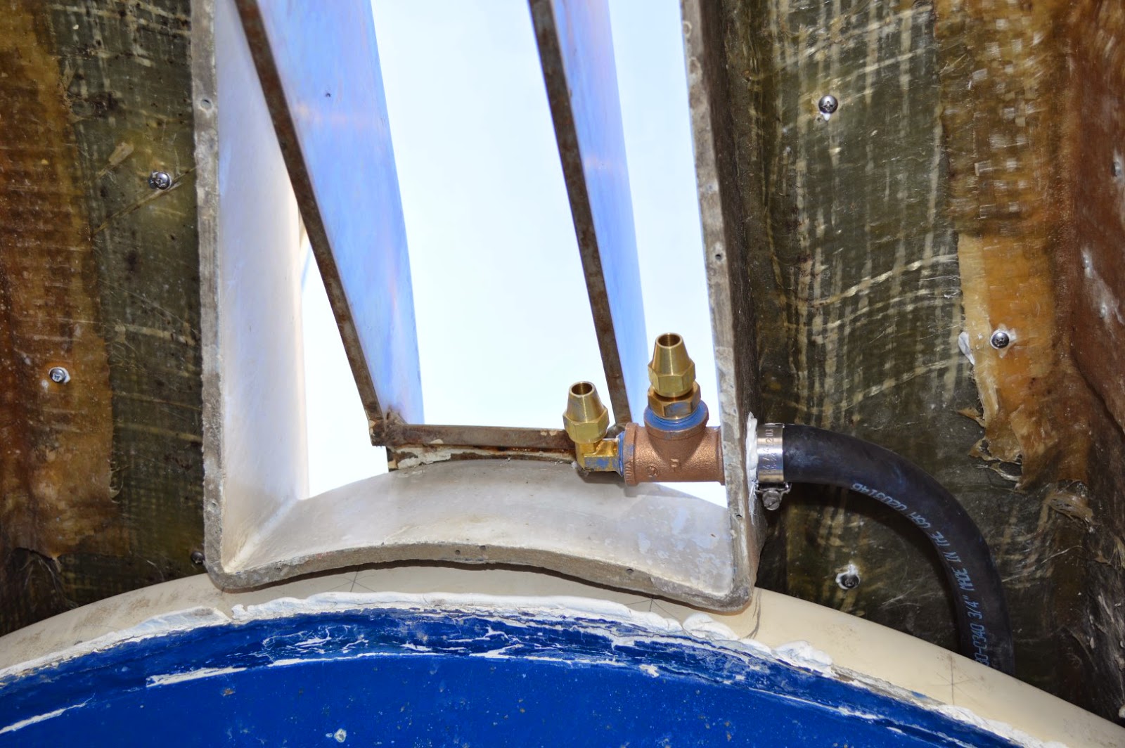 Adagio Cruising: June 1, 2014 - Boat out of water (projects)