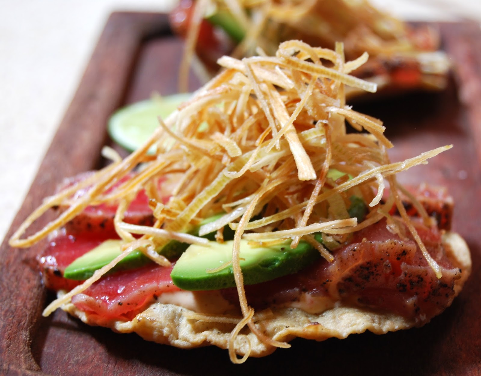 CupCakes and CrabLegs: The Battle of The Ahi Tuna Appetizer